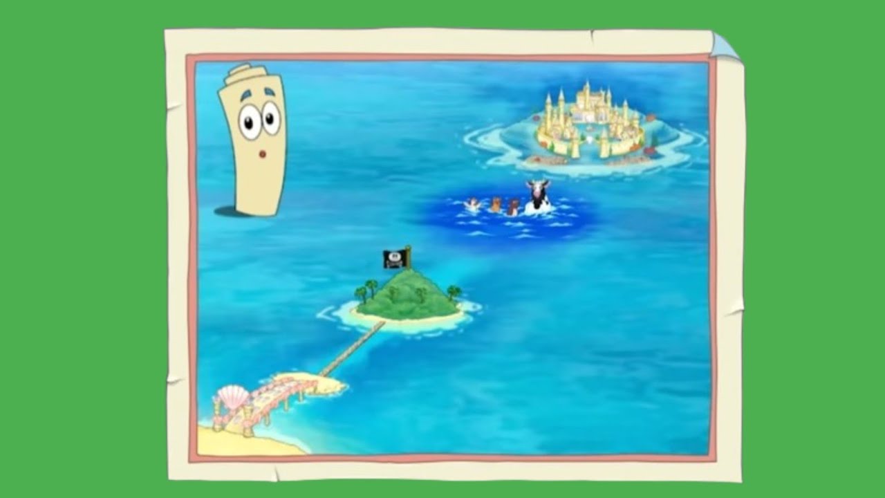 Evolution of Dora the Explorer map | Dora coloring pages - YouTube