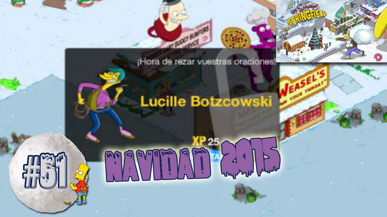 Los Simpson Springfield "Navidad'15: Cap. 51 - Lucille Botzcowski y ...