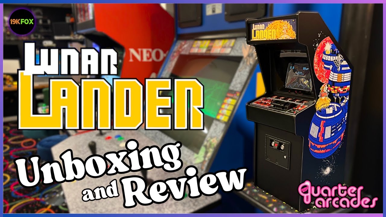 Quarter Arcade Lunar Lander Unboxing & Review - YouTube