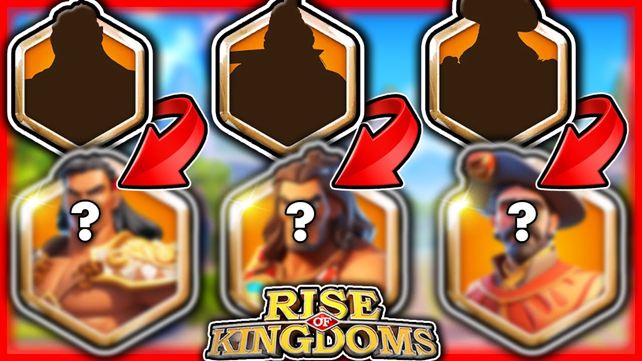 Rise of Kingdoms: EVERYTHING We Know About 3 NEW Commanders! - YouTube