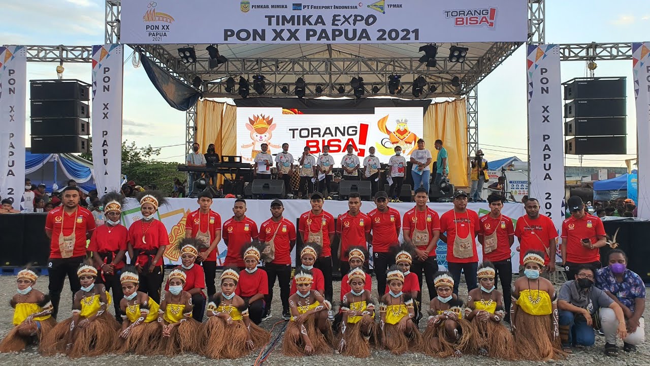 Penampilan SATP Dance Crew pd Timika Expo PON XX Papua 2021 - YouTube
