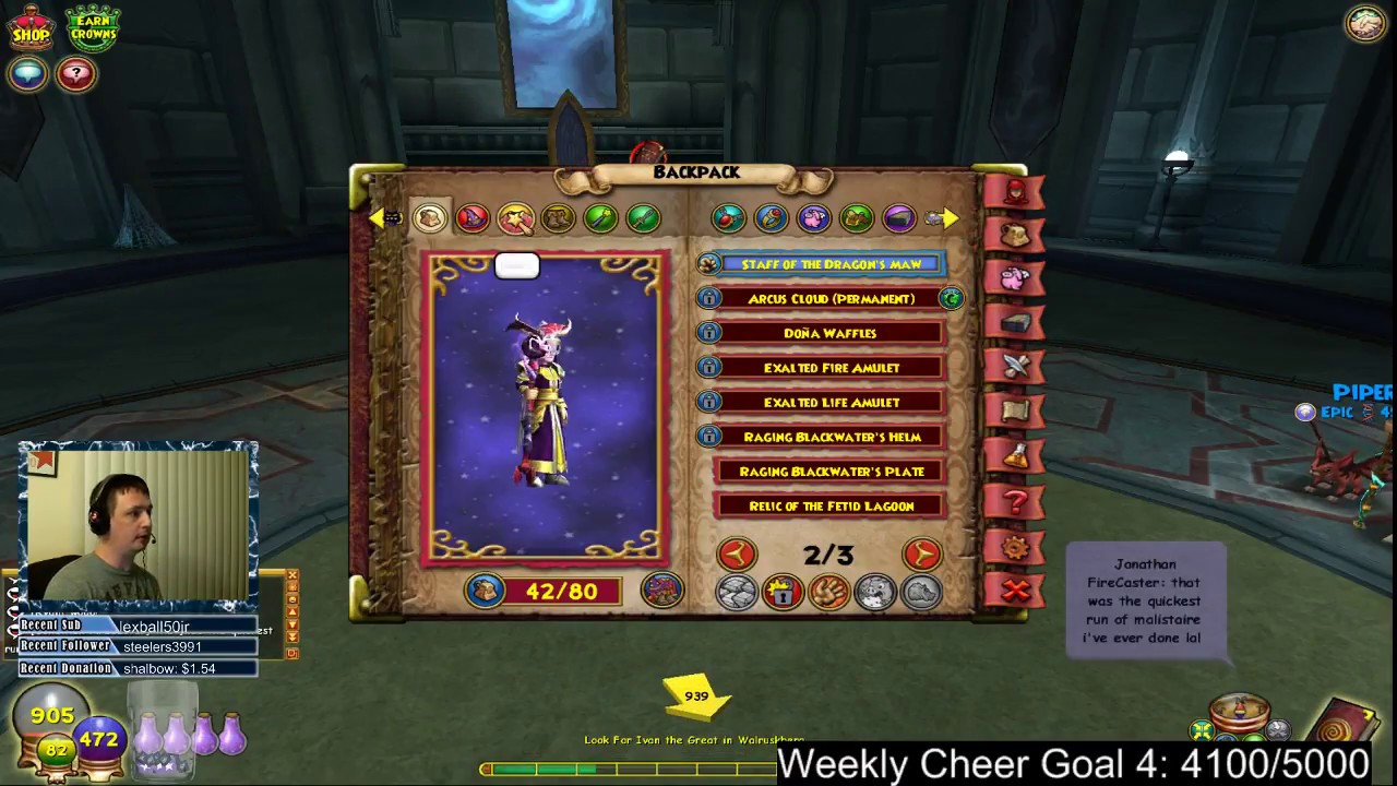Wizard 101: Darkmoor Chest FINAL Attempt Storm Wizard - YouTube