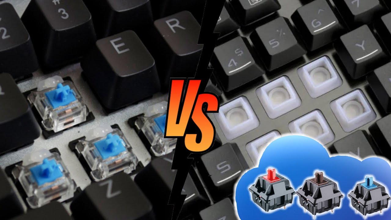 Teclado mecánico VS membrana | Funcionamiento, Ventajas, y switches ...