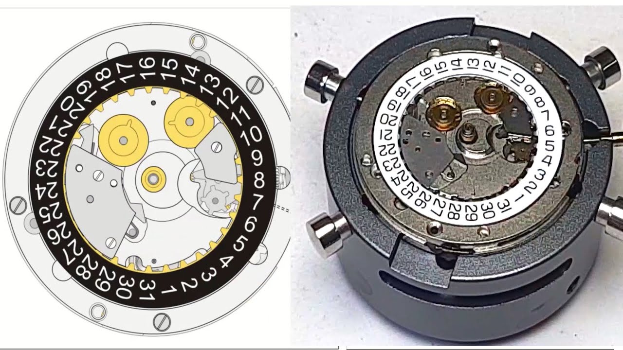 Smontaggio movimento Eta 7750 con schede animate - TUTORIAL Alessandro Restivo Orologiaio - YouTube