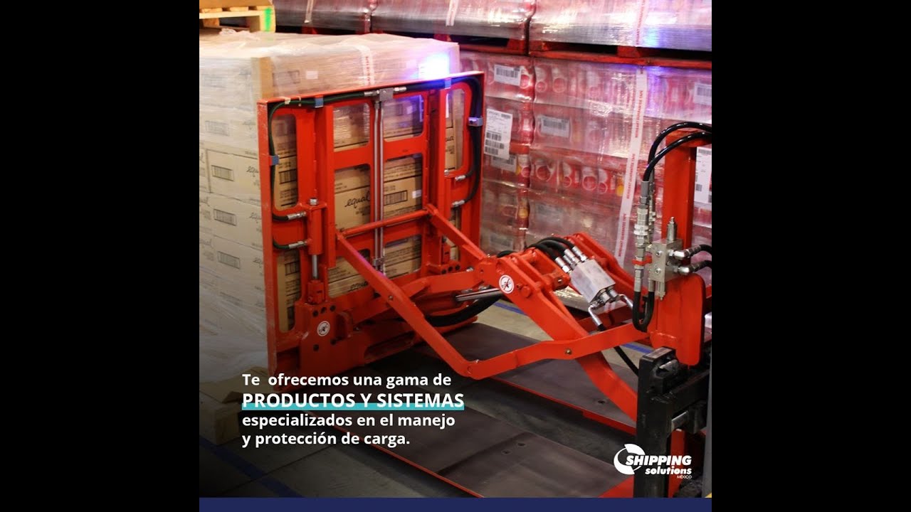 CAPACITACION EQUIPO PUSH PULL SLIP SHEET - YouTube