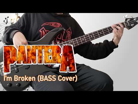 Pantera - I'm Broken (BASS Cover)