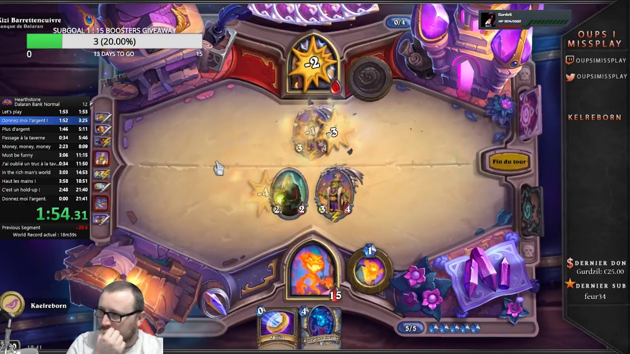 On tente le world record Dalaran Bank Normal - YouTube