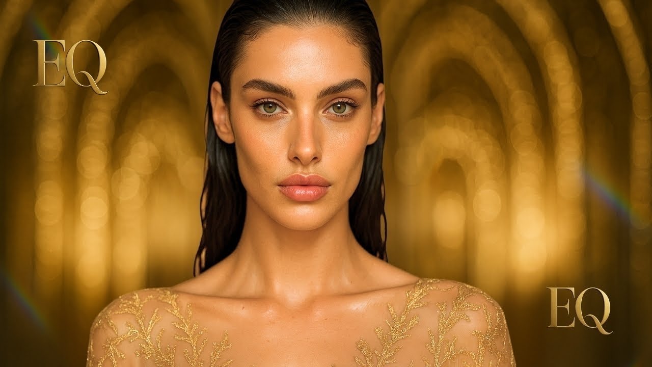 Couture Runway Magic | Golden Fractals Unveiled - YouTube