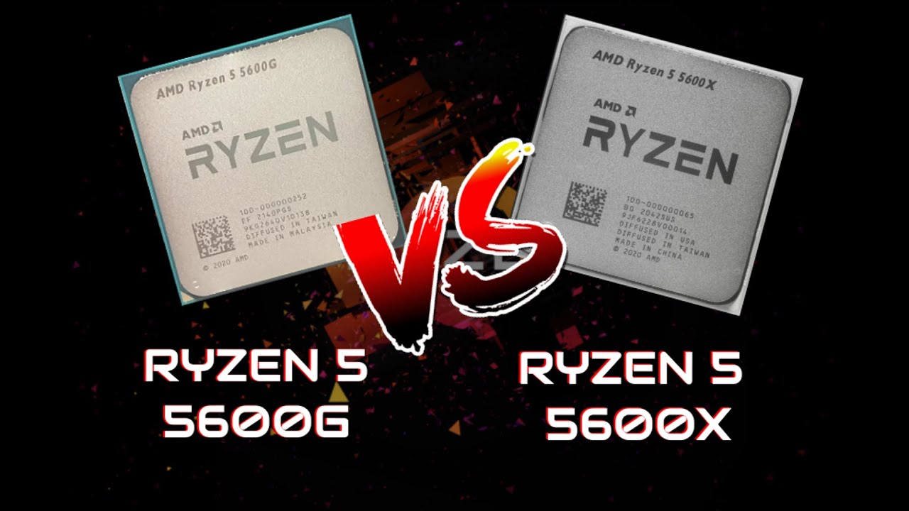 AMD Ryzen 5 5600G vs 5600X | Benchmark Sintetici | Game Bench RTX ...