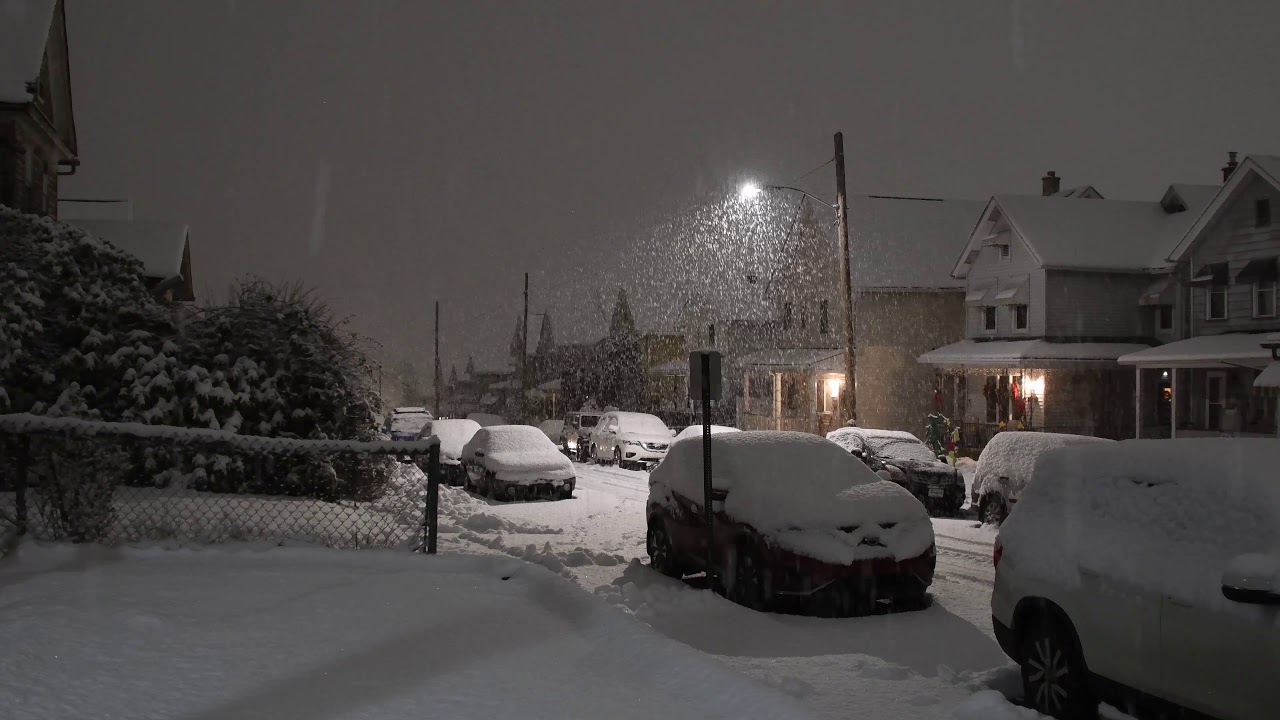 Sounds of Snow ASMR | Scranton PA - YouTube