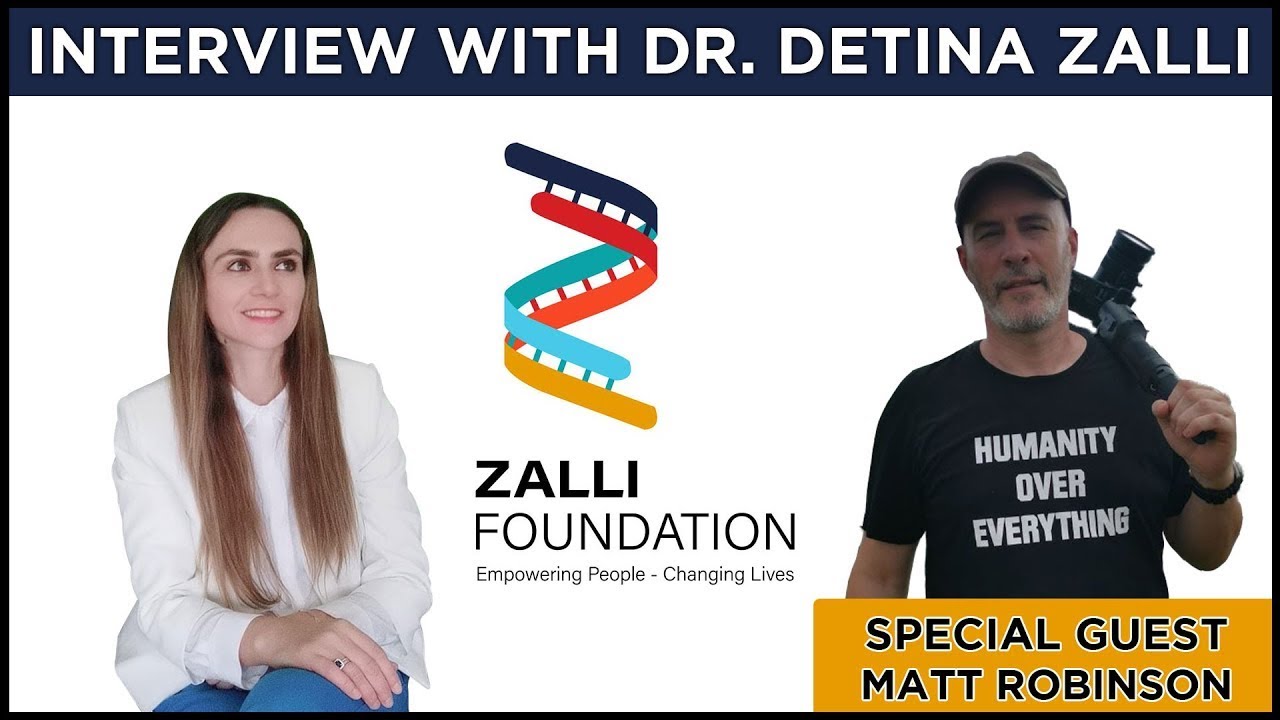 Dr DetIna Zalli Interviews Matt Robinson - YouTube