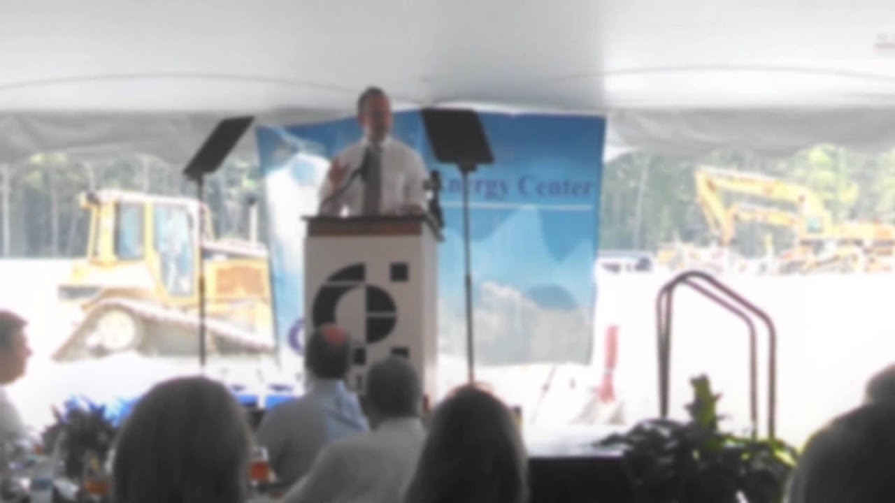 Groundbreaking for the Garrison Energy Center - YouTube
