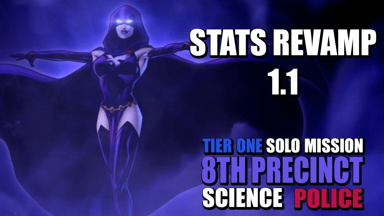 Stats Revamp 1.1 - 8th Precinct Science Police HQ T1 Solo - YouTube