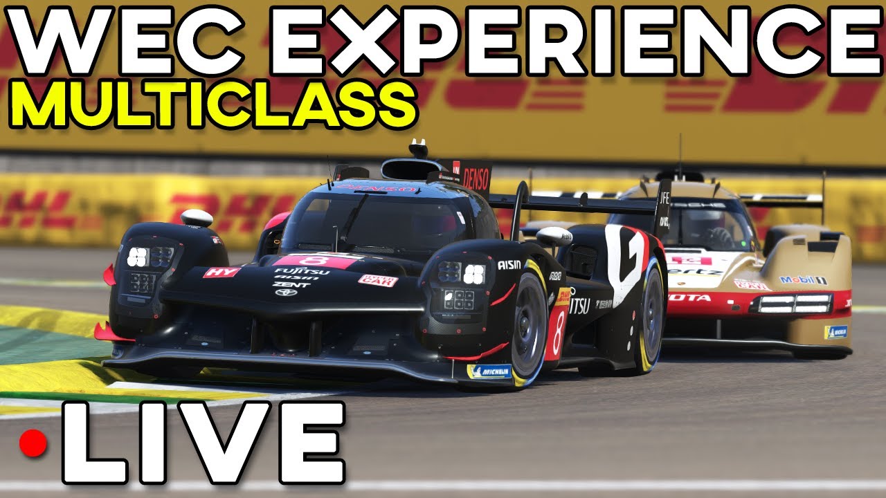 Hypercar Racing At Interlagos WEC Experience Multiclass - YouTube
