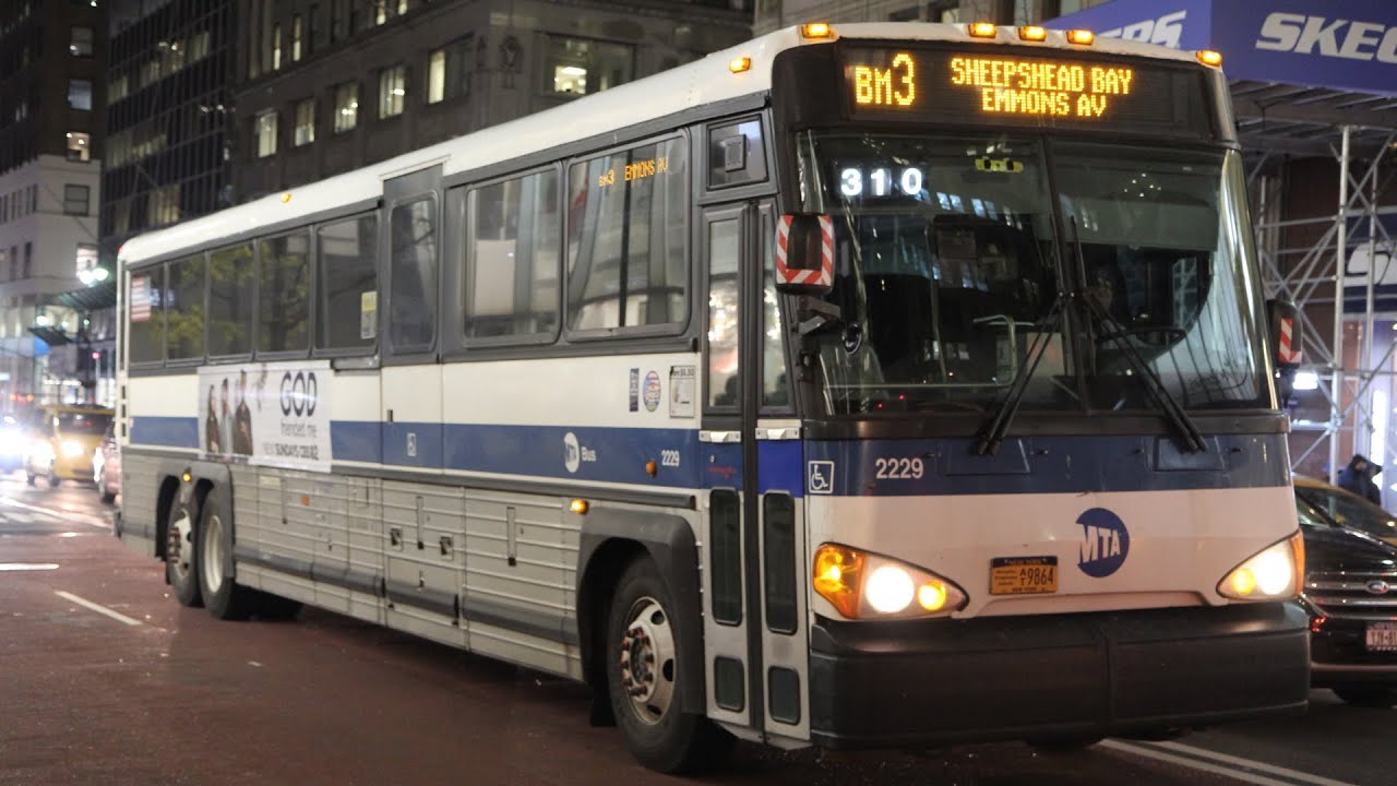 BM3 bus announcements to Sheepshead Bay-Emmons Av - YouTube