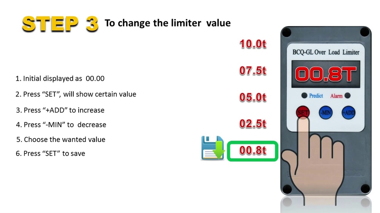 Crane Load Limiter - BGQ - GL - YouTube
