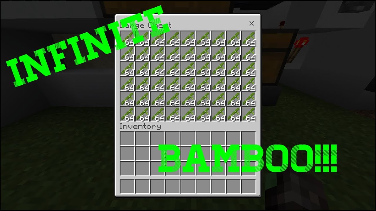 How to build a 0-tick Bamboo Farm 1.16.10[Minecraft Bedrock Edition ...