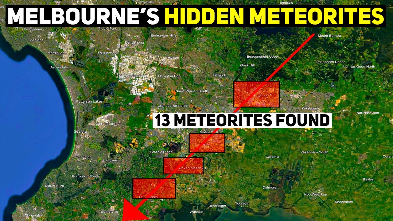 The Forgotten Meteorite Field Near A City In Australia - YouTube