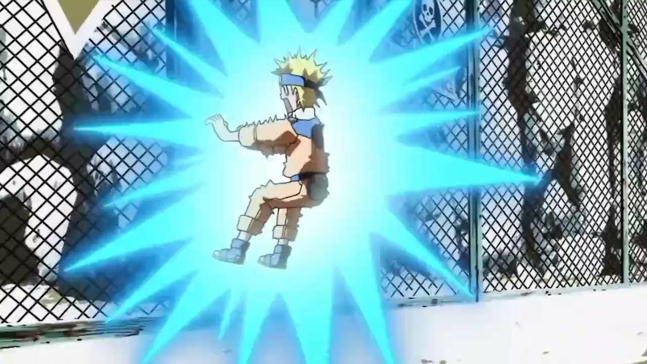 Naruto gets an electric shock - YouTube
