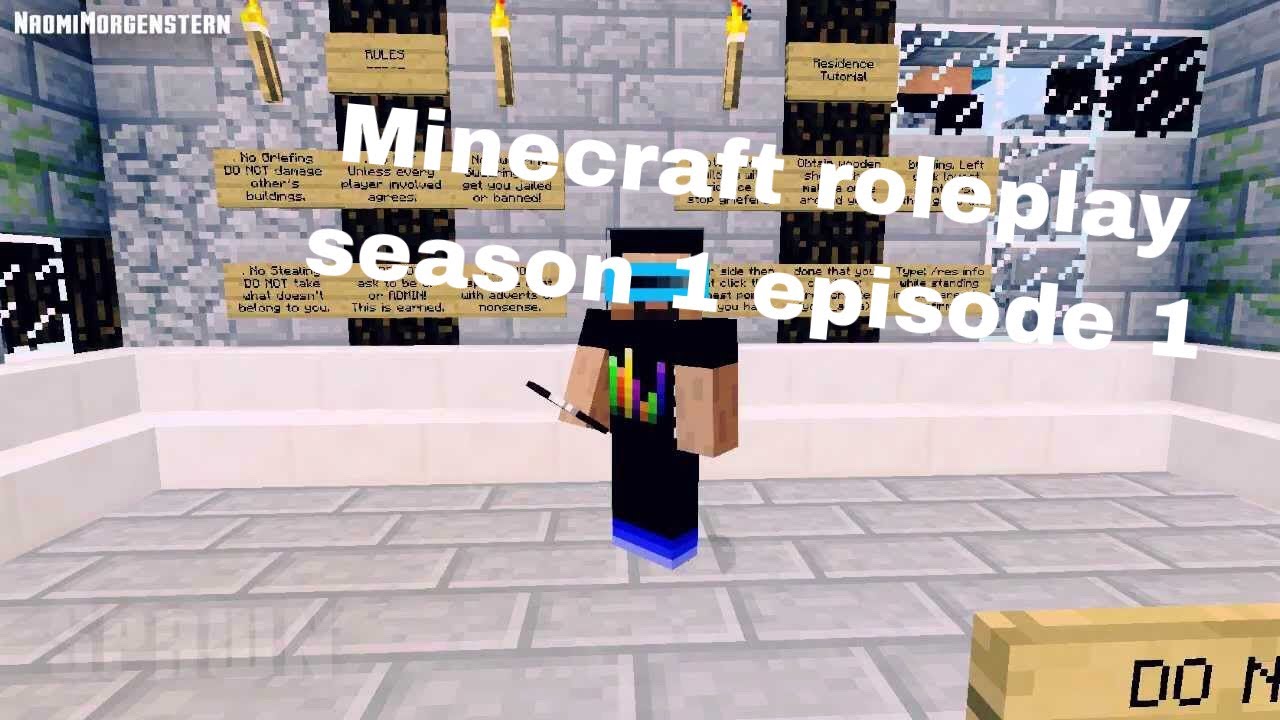 Minecraft role play season 1 episode 1 - YouTube