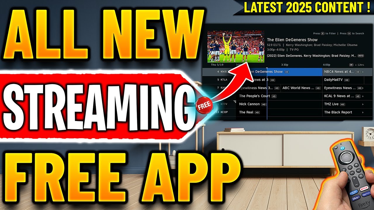 🔴 Brand New Streaming App Has AMAZING Content ! - YouTube