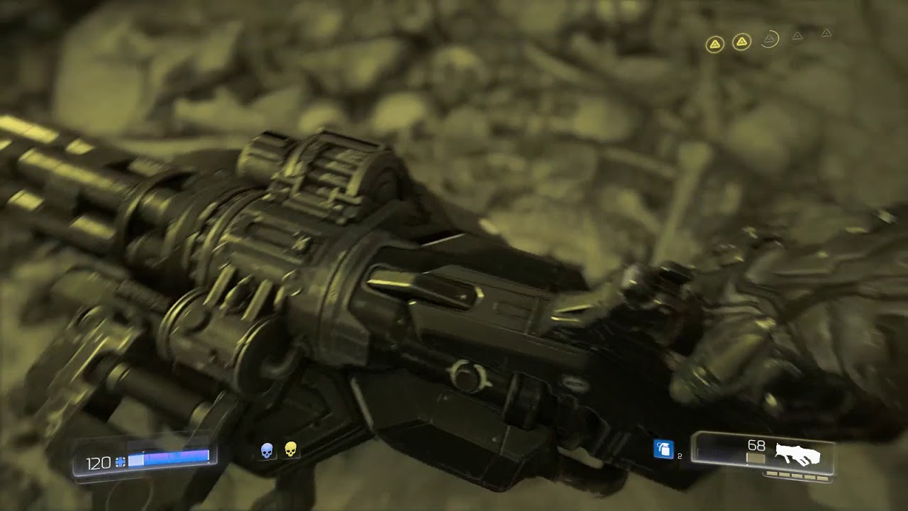 DOOM (2016) - 06 Kadingir Sanctum - Secret Delta-12 Chaingun - YouTube