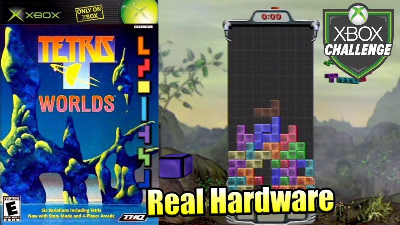 Tetris Worlds Online Edition — Xbox Original Gameplay HD — Real ...