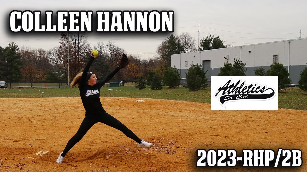 2023-RHP/2B Colleen Hannon Softball Skills Video - YouTube