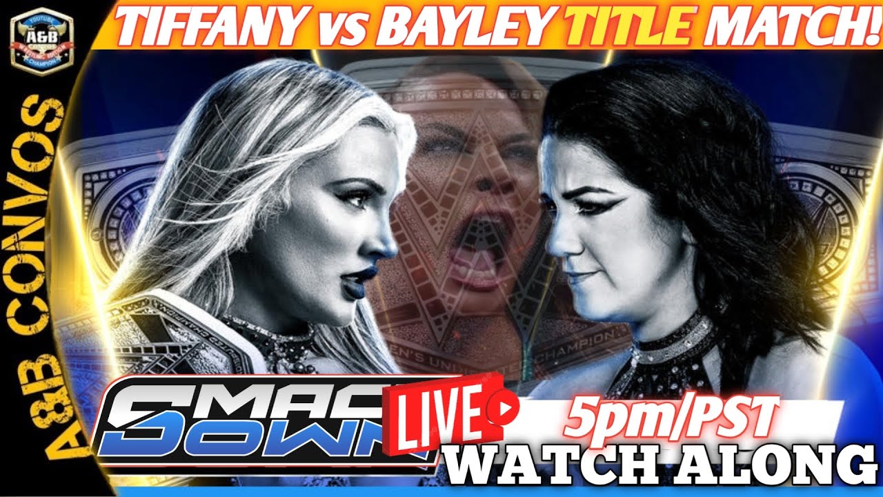 🔴 WWE Smackdown LIVE Stream | Tiffany vs Bayley Title Match! - Full ...
