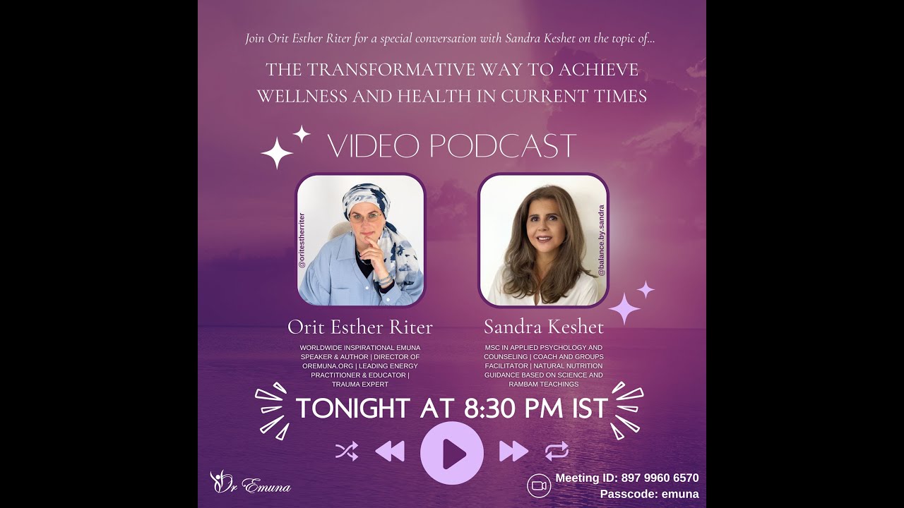 Our Trauma Response to Current Events with Sandra Keshet and Orit ...