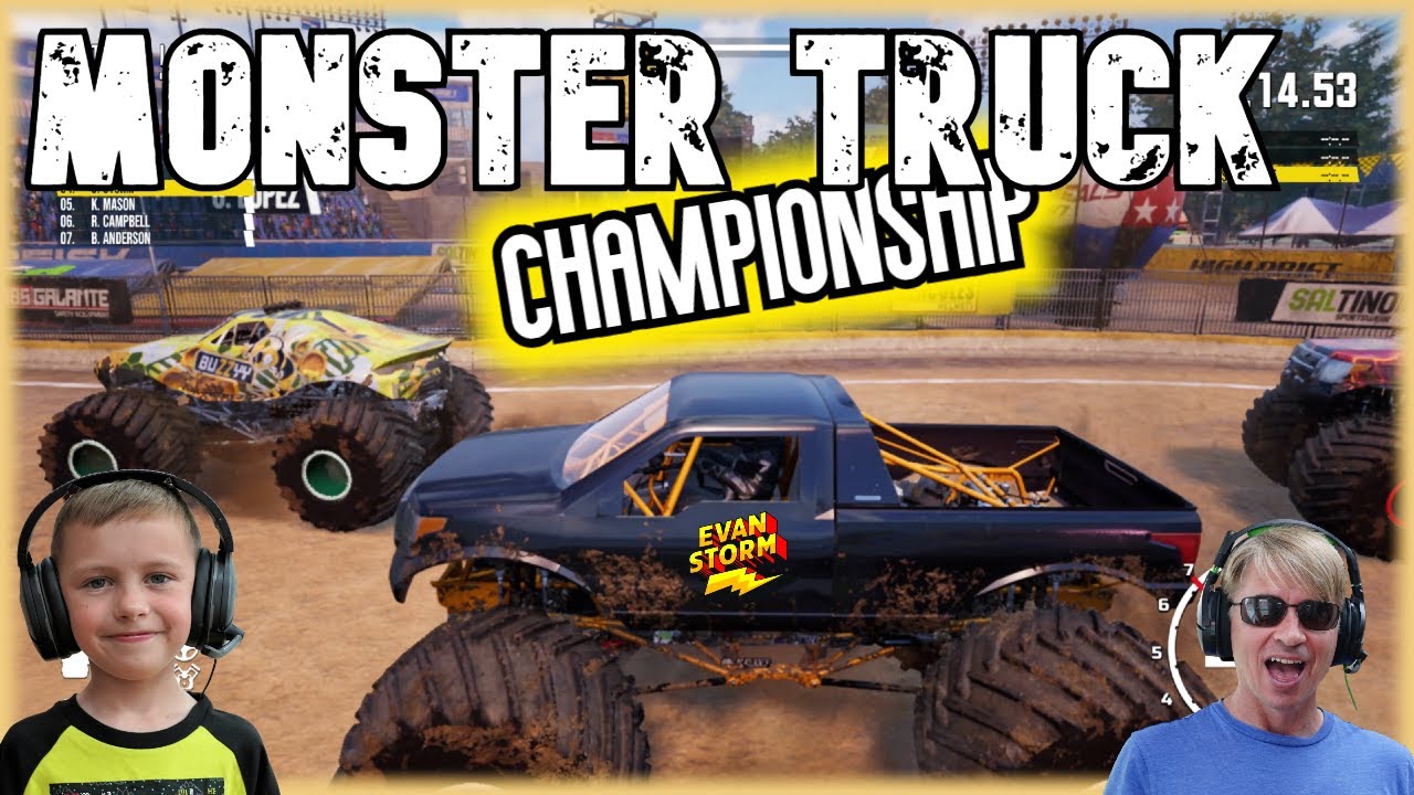 The Beginning Evan Storm's Monster Truck Championship Career Mode Day 1 ...