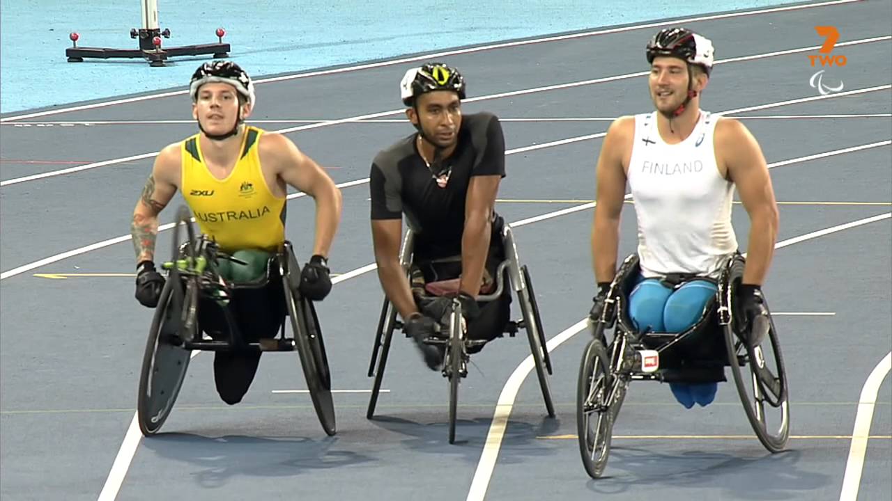 Rheed McCracken Powers to T34 Silver | Athletics | Paralympic Games Rio ...