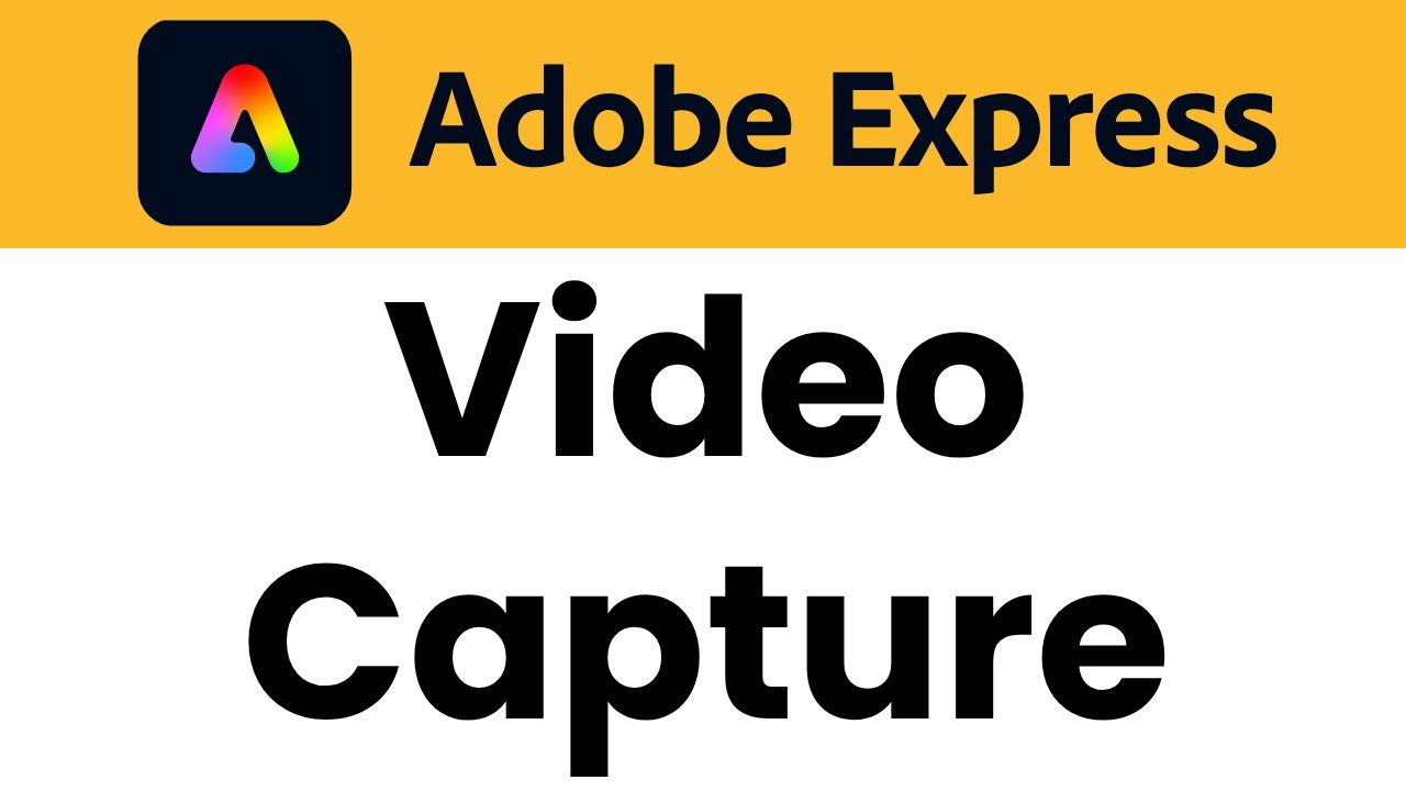 Record Video Directly in Adobe Express - YouTube