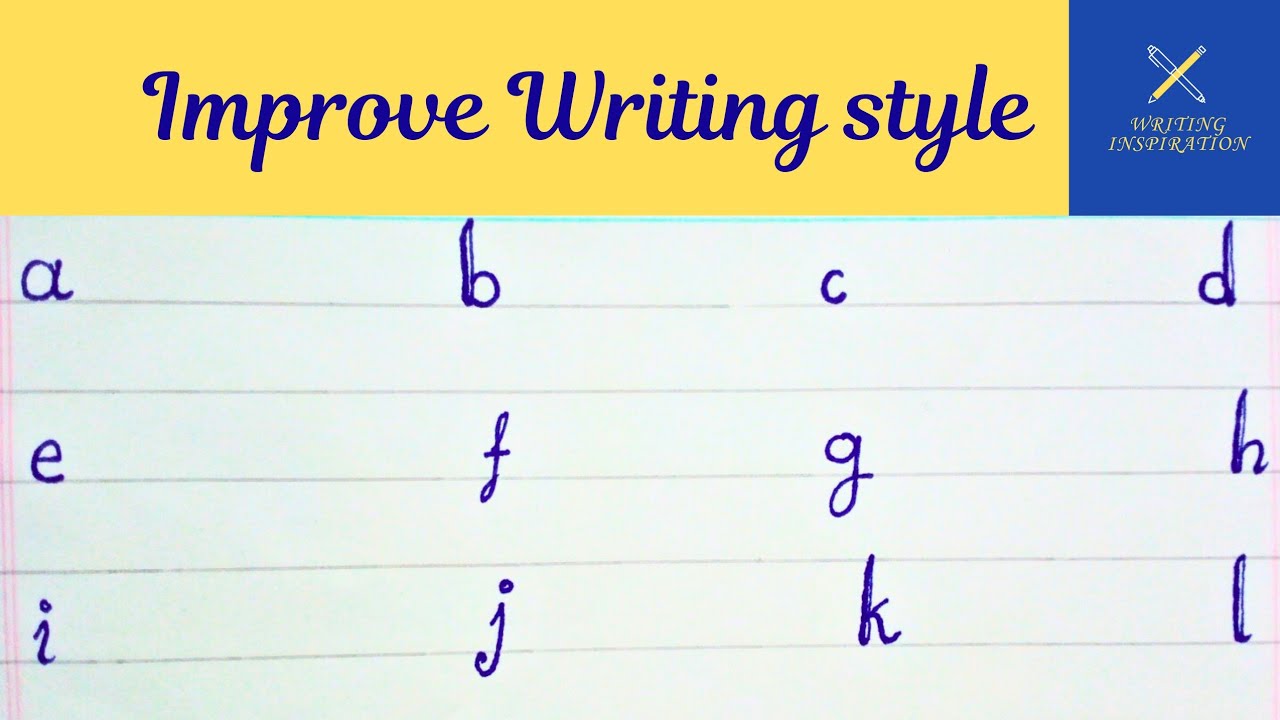 English Small Alphabets writing | Cursive writing | Small letters abcd ...