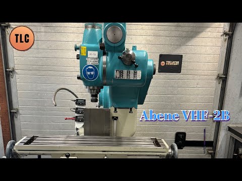 Abene VHF-2B Milling Machine Fräsmaschine Fräsmaskin - YouTube