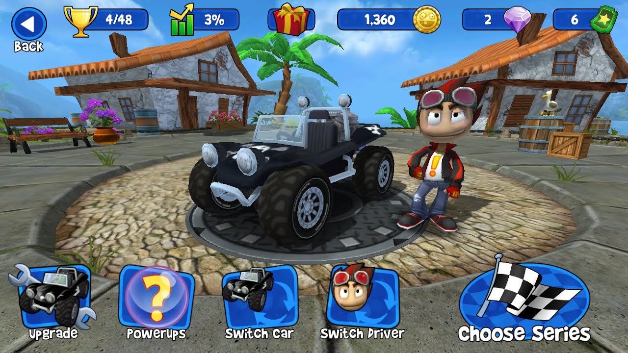 bb race 1 level - YouTube