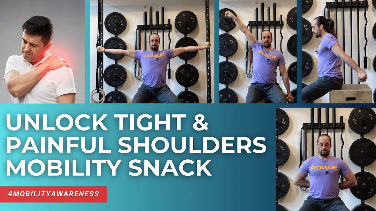 Gain Shoulder Internal Rotation | Mobility Snack | Active Shoulder ...