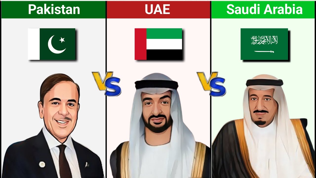 Comparison: Pakistan Vs UAE Vs Saudi Arabia Country Comparison - YouTube