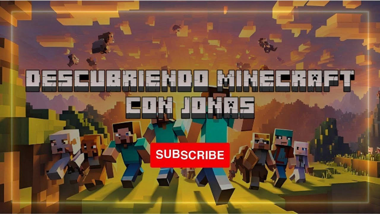 Descubriendo Minecraft con Jonas 2 - YouTube