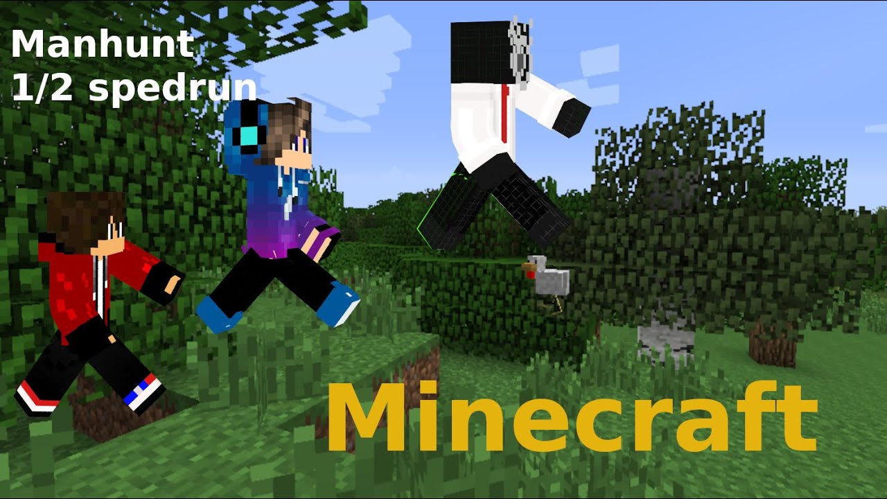 Minecraft manhut speedrun 1/2 - YouTube