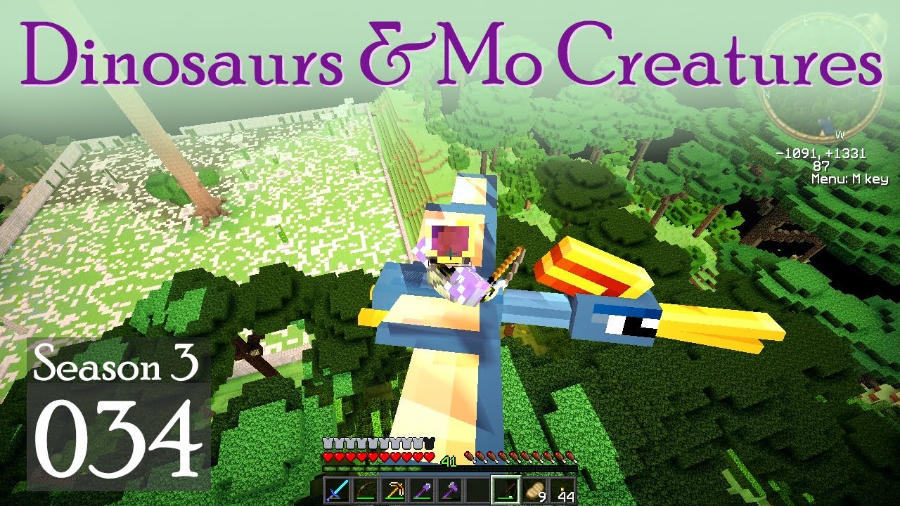 Minecraft Dinosaurs & Mo Creatures - Season 3 - 034 - "Holy Richard ...