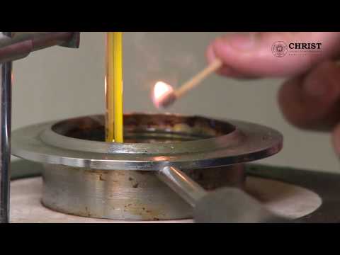 Cleveland's Flash  Point Open Cup Apparatus - Mechanical Engineering