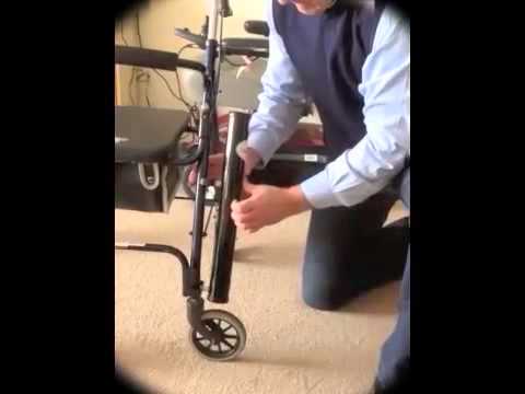 CaneTUBE Cane Holder Adjust & Attach Demo - YouTube