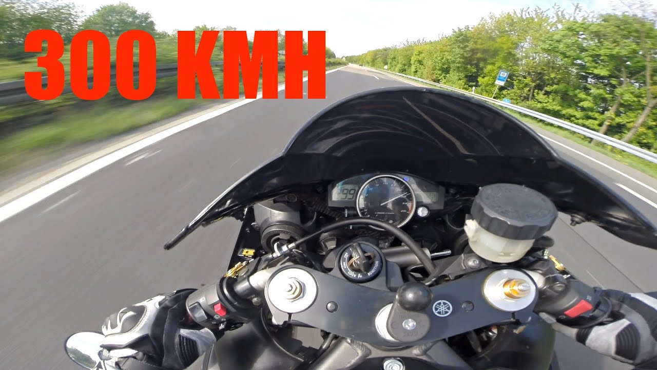 Yamaha R1 300 Kmh First Time Riding A 1000cc Superbike - YouTube