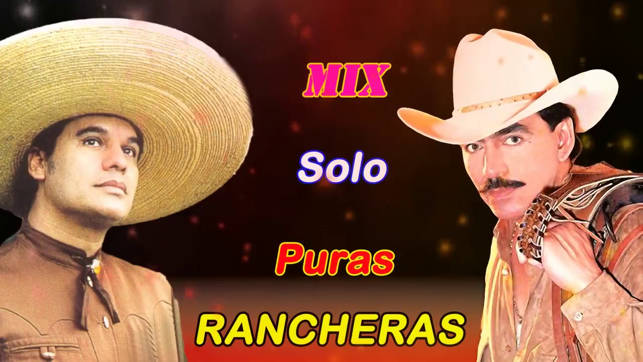 joan Sebastián y juan Gabriel puras rancheras - YouTube