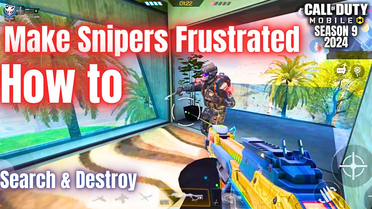 How to Make Snipers Frustrated in CODM Gameplay #codm #決勝時刻m #callofduty #cod #codmobile #使命召唤手游 ...