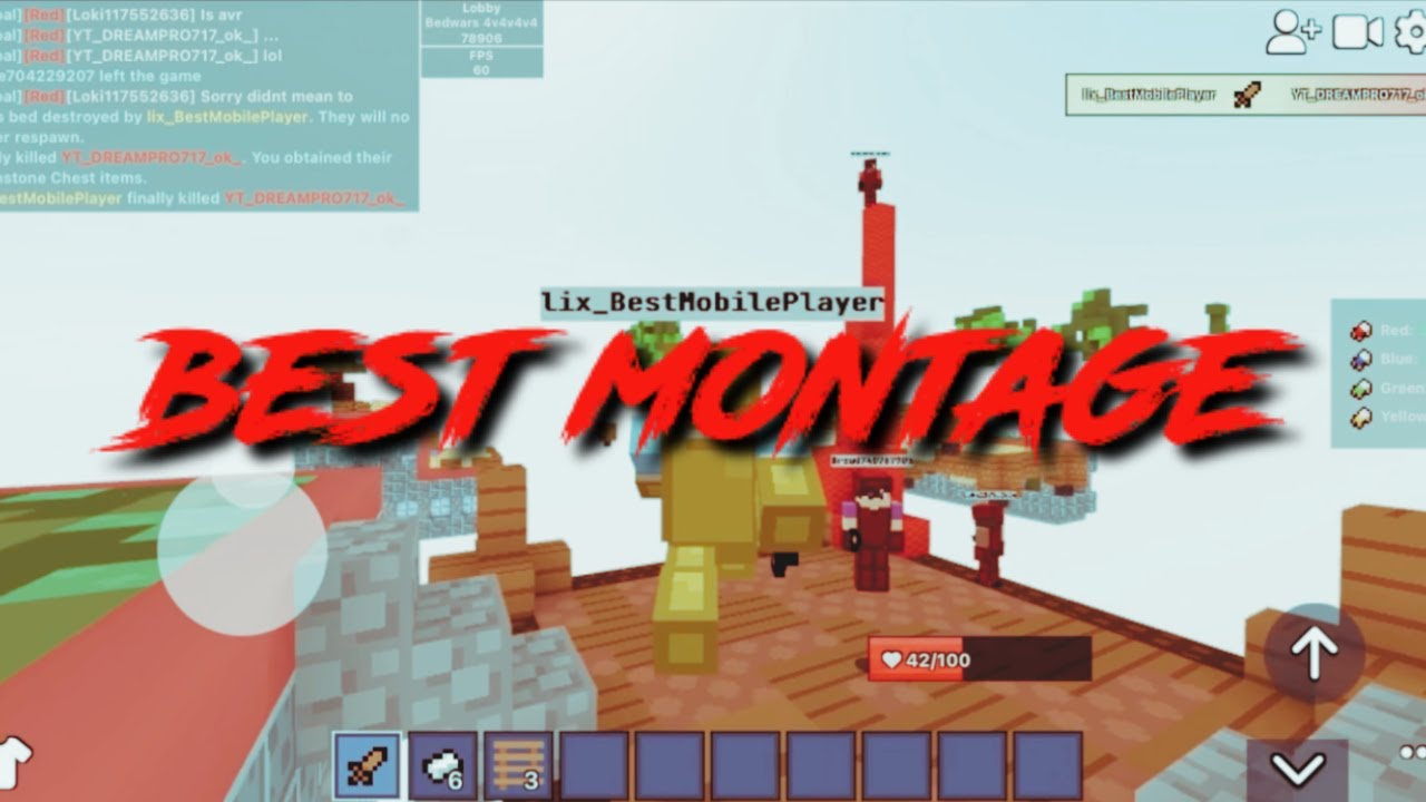 Best Montage | Bloxd.io Bedwars - YouTube