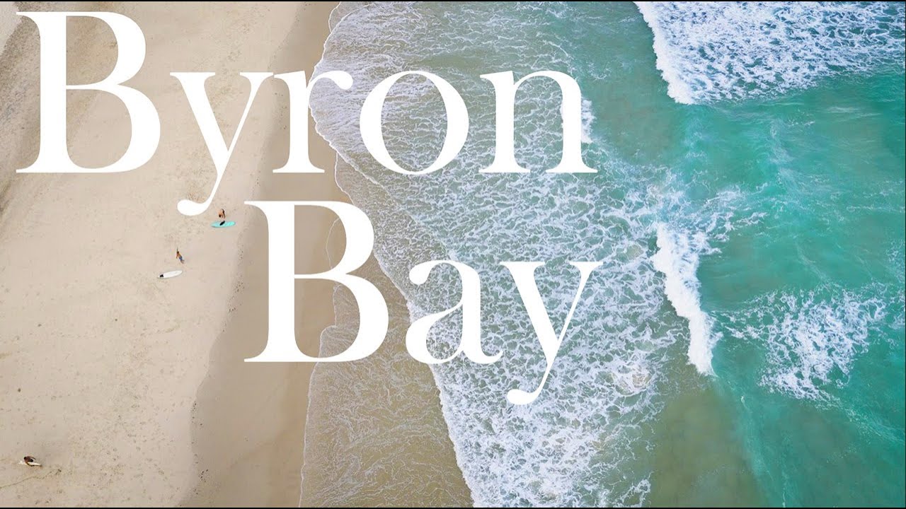 Byron Bay By Drone Sea, Sharks & Wildlife Relaxing Beach Tour DJI Mini ...
