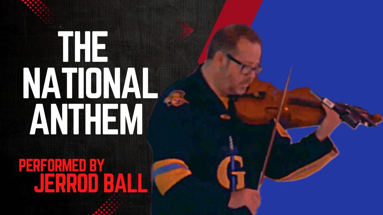 National Anthem @ Atlanta Gladiators— Performed by Jerrod Ball - YouTube