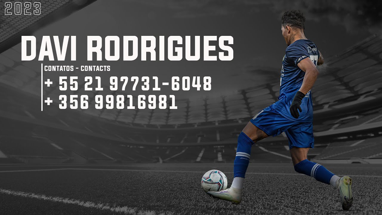 Davi Rodrigues - Atacante /Striker - 2024 - YouTube